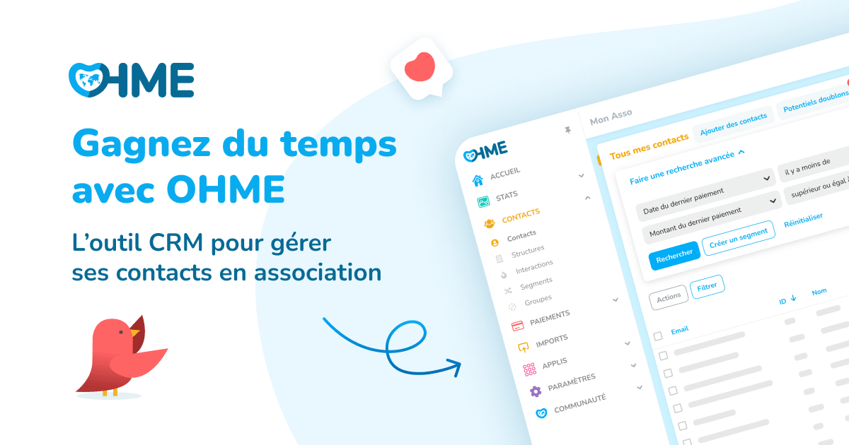 Espace membre - Ohme